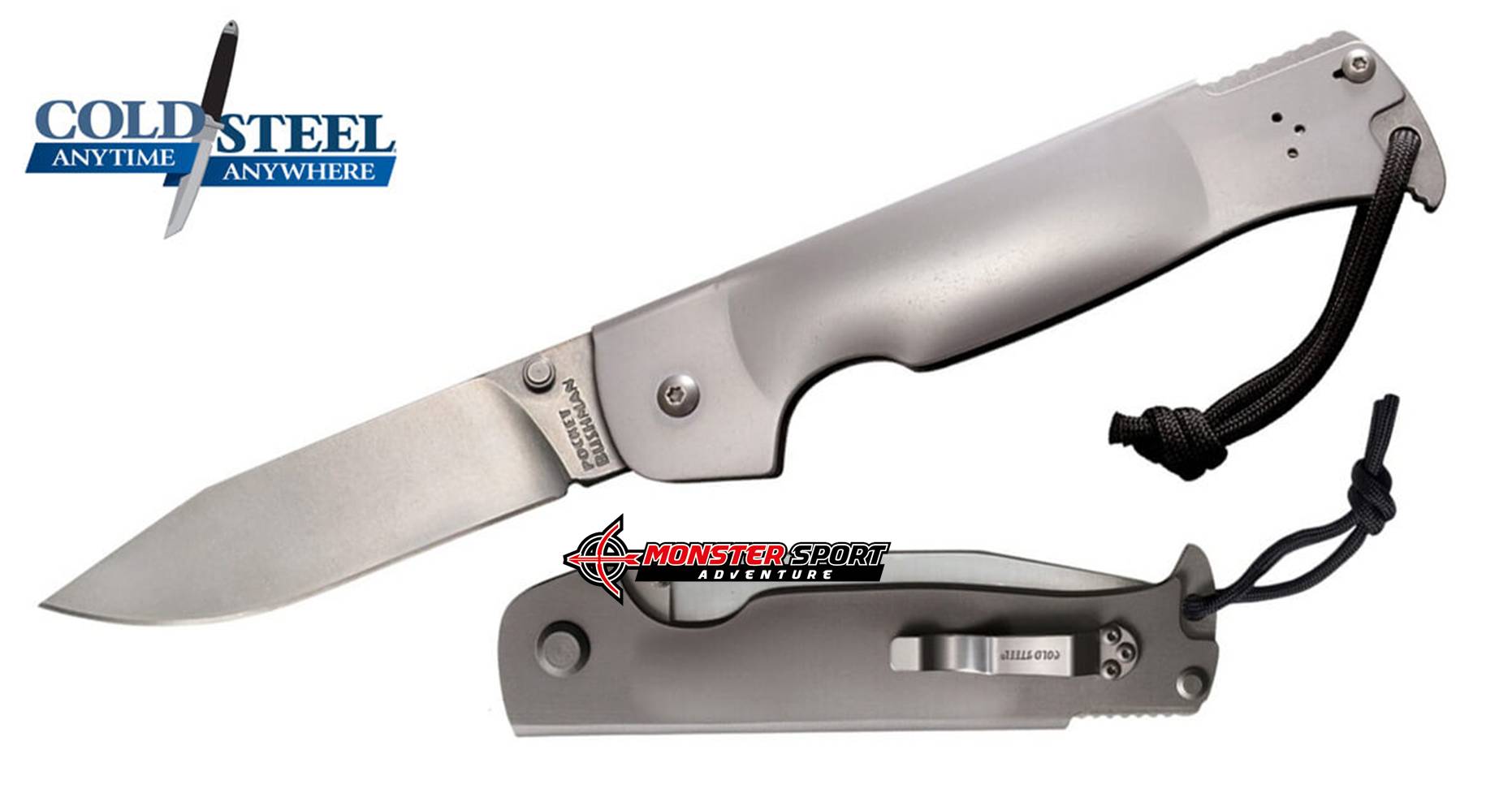 Cold Steel Pocket Bushman Folding Blade Knife CS95FB